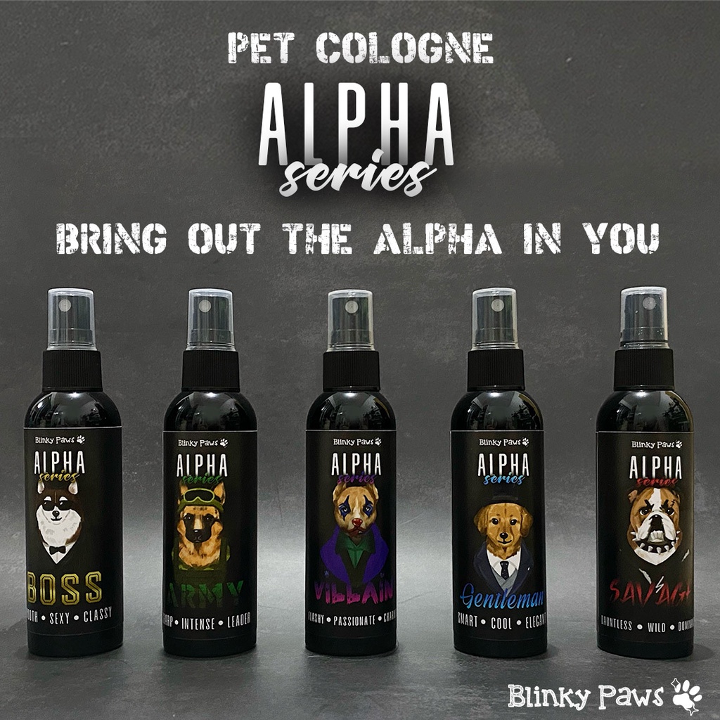 [New] Alpha Series Luxury Pet Cologne by Blinky Paws - Odor ...