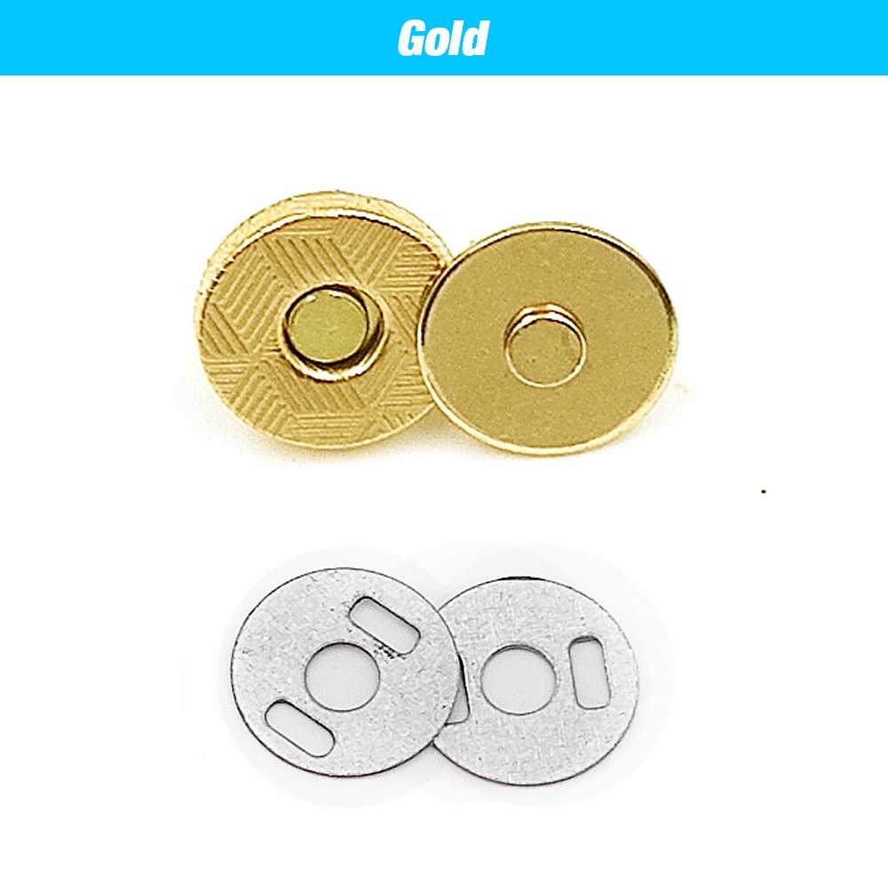 10pcs 14mm/18mm Magnetic Snap Fasteners Clasps Purse Snaps Magnet ...