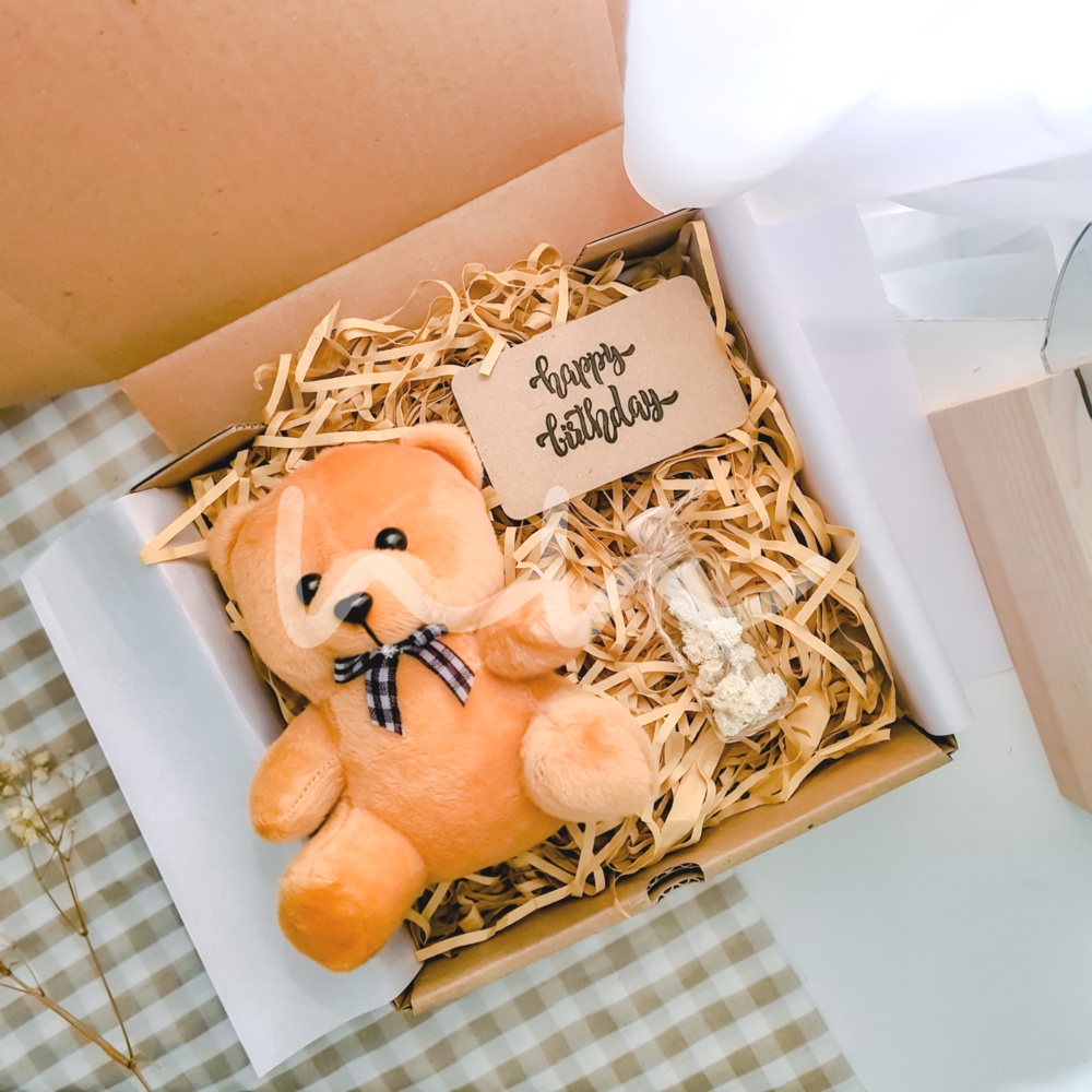TEDDY BEAR HAMPERS BIRTHDAY GIFT AESTHETIC HAMPERS GRADUATION GIFT BOX ...