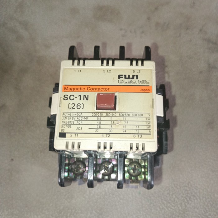Fuji sc-1n 50a contactor | Shopee Philippines