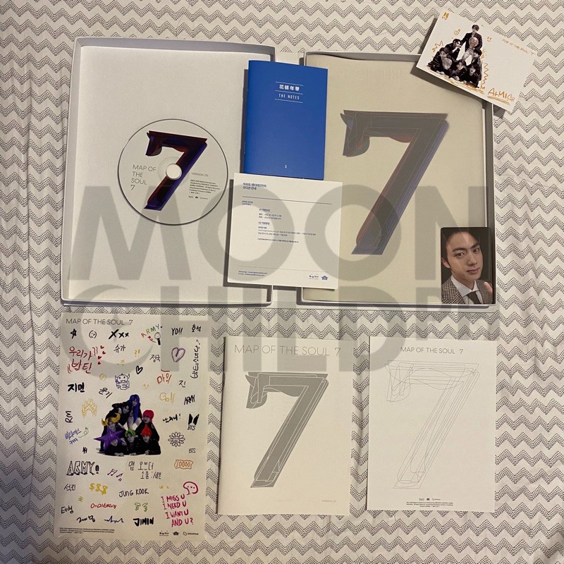 Map of the Soul : 7 Version 3 Album with Jin PC | Shopee Philippines