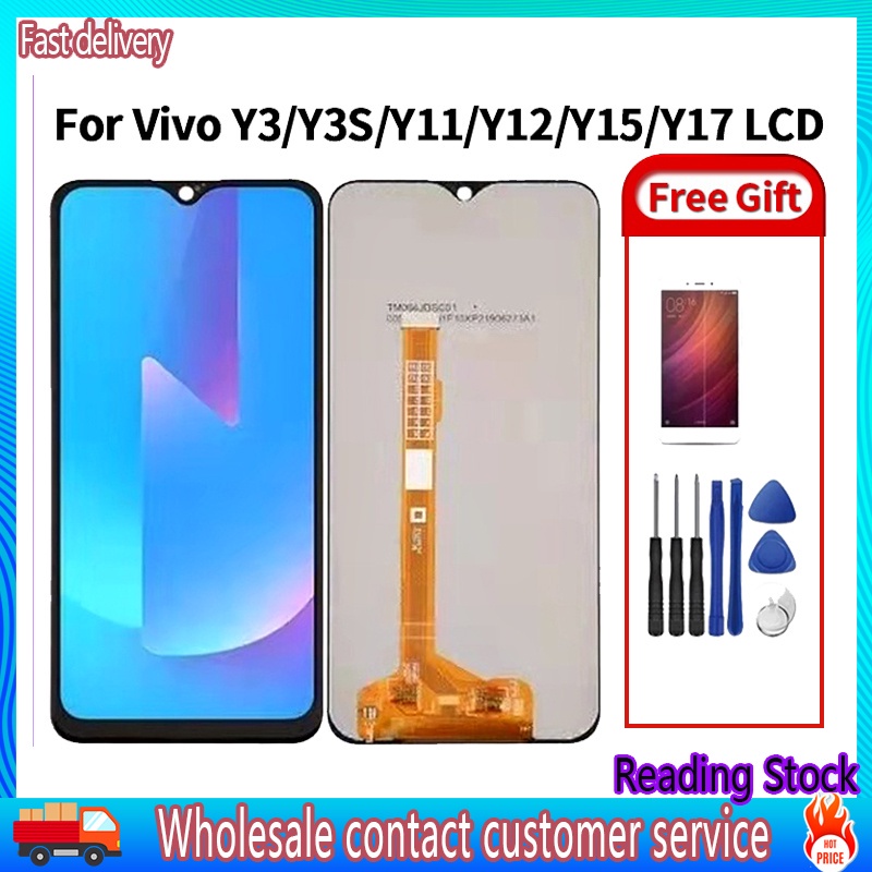 6.35" Original For Vivo Y3 / Y3S/ Y11 / Y12 / Y15 / Y17 LCD DIsplay Touch Screen Digitizer ...