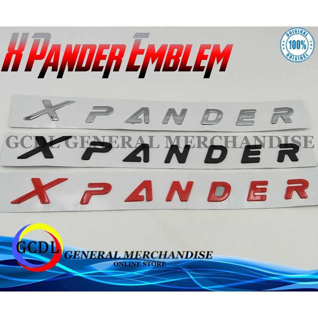 Mitsubishi XPANDER Hood Emblem 2018-2019 | Shopee Philippines