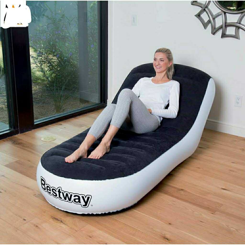 Bestway Chaise Inflatable Air Sofa Bed Lounge Air Chair | Shopee ...