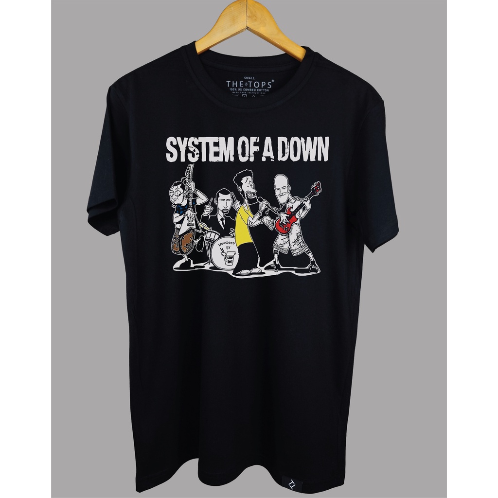 The Tops "System Of A Down" T-Shirt | Shopee Philippines
