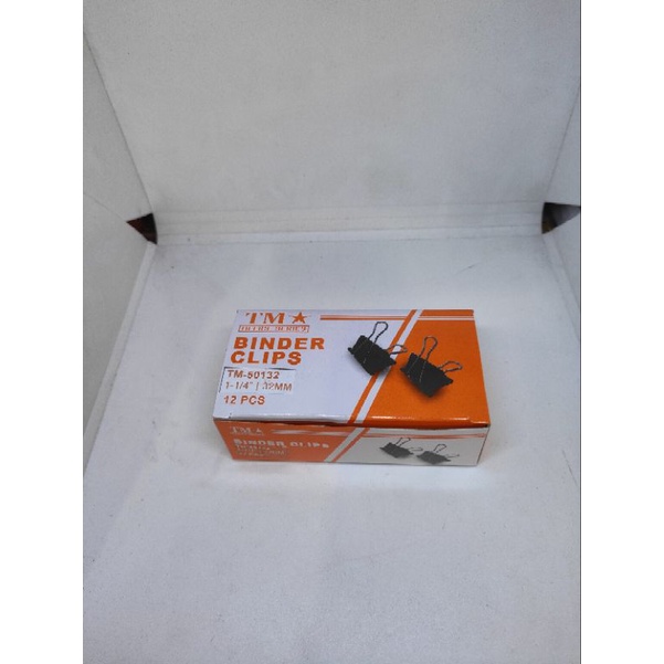 MGK / TM Binder Clip Black Color by Box ( 12 pcs ) | Shopee Philippines