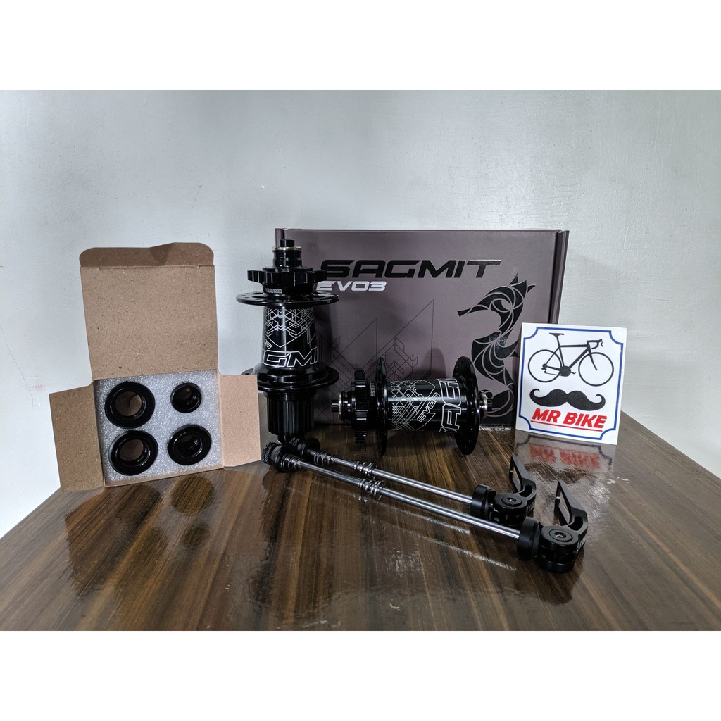 Sagmit Evo3 Hub 6 Pawls 32 Holes Micro Spline QR and TA Adaptor Thru ...