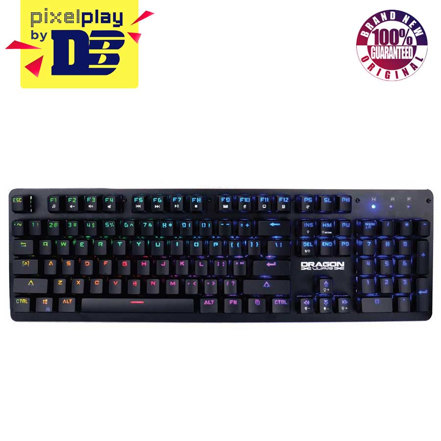 DRAGONWAR TRICERATOPS FULL RGB WIRED MECHANICAL KEYBOARD ( BLUE ...