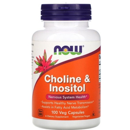 Now Choline and Inositol 250mg - 100 Veg Caps | Shopee Philippines