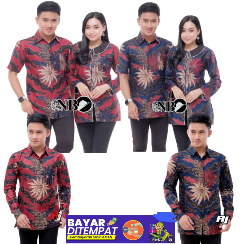 Rama Shinta Couple - Melani Lilit Rovella Batik Couple Modern Couple ...
