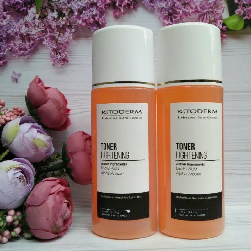 Kitoderm Toner Lightening Orange 100 ml | Shopee Philippines