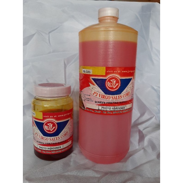 [COD] Photo Hardener for Silk Screen Printing - 1 liter, 250g. | Shopee ...
