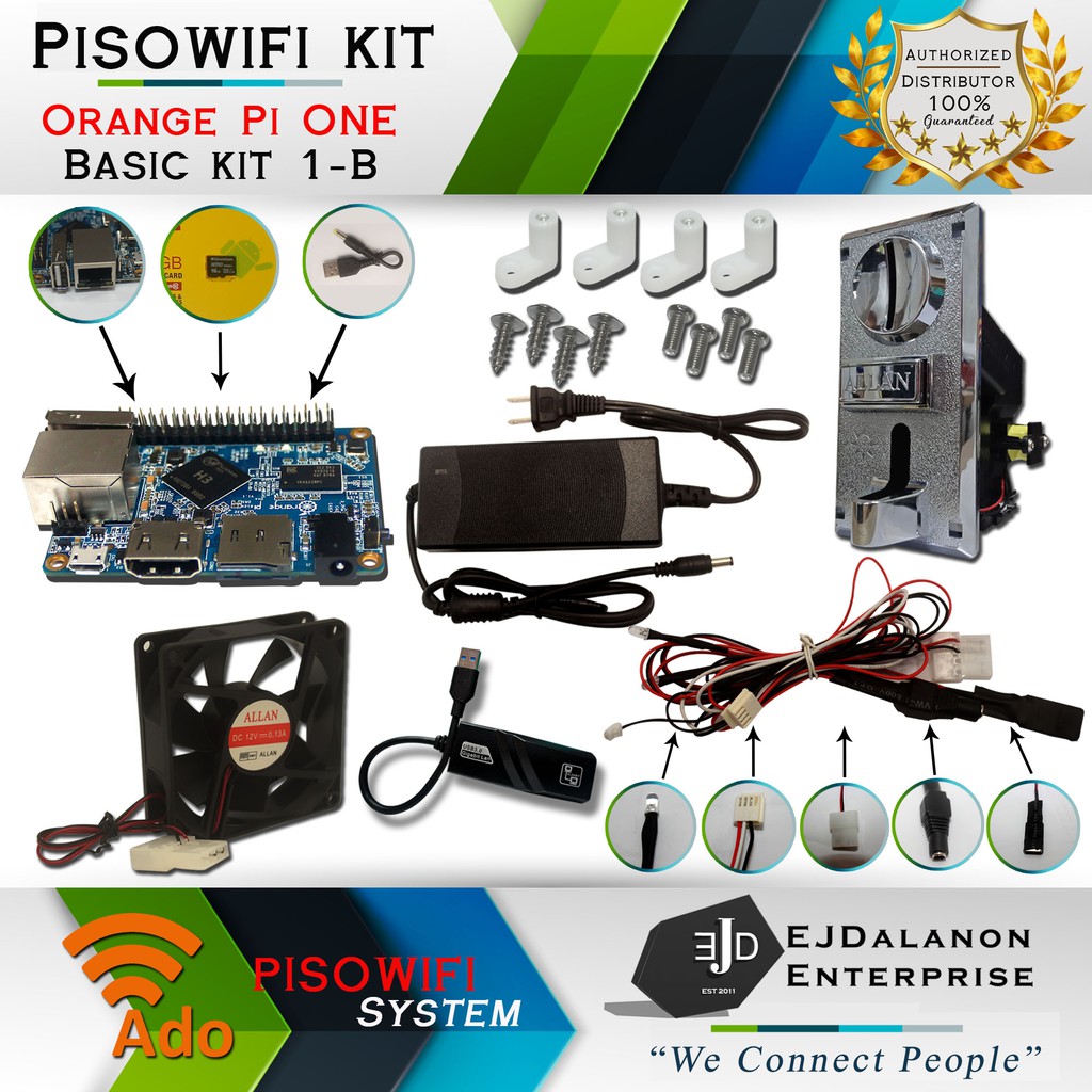 Neonds Piso Wi-Fi Kit Orange Pi One Ado Lite System with Lifetime ...