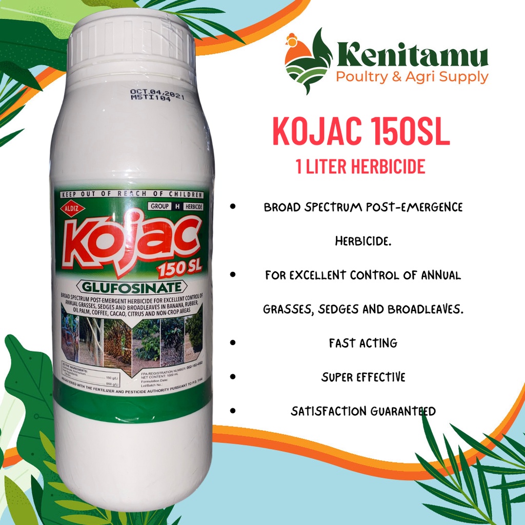KOJAC 150 SL 1L HERBICIDE BY: ALDIZ | Shopee Philippines
