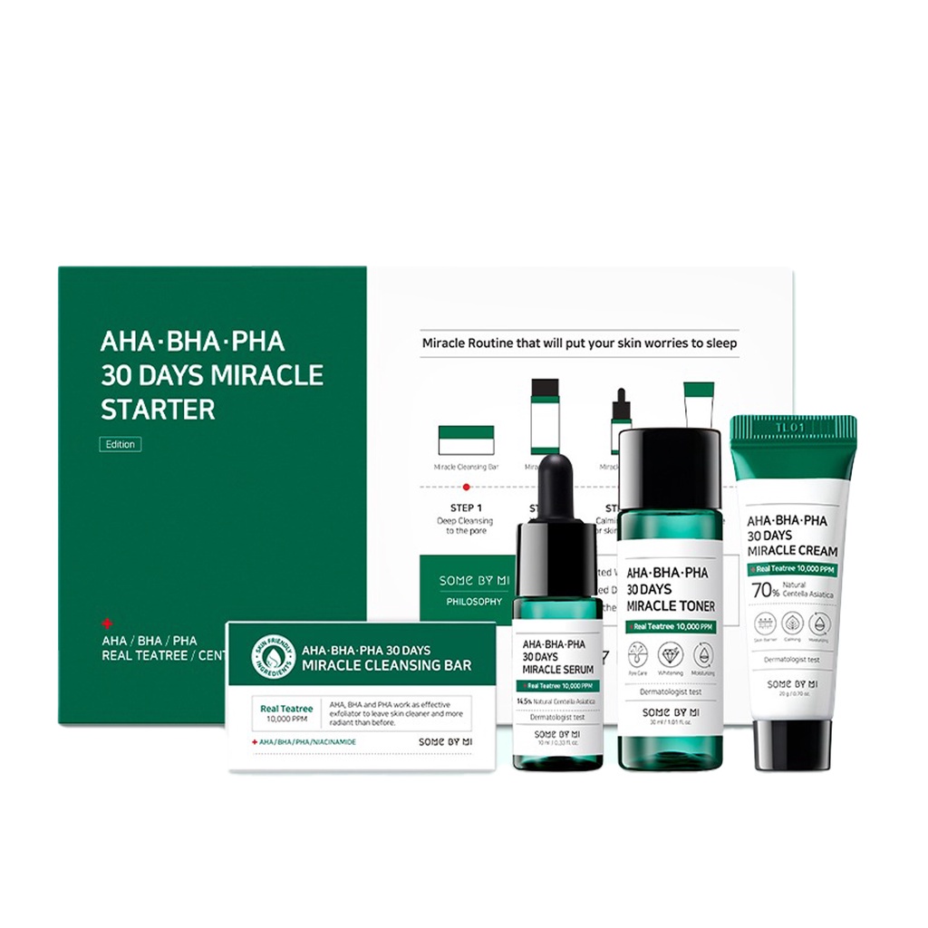 some by mi aha bha pha 30 days miracle starter kit | Shopee Philippines