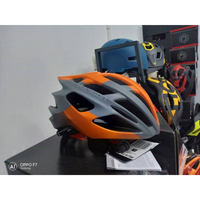 Polygon Rustle Polygon Bike Helmet | Shopee Philippines