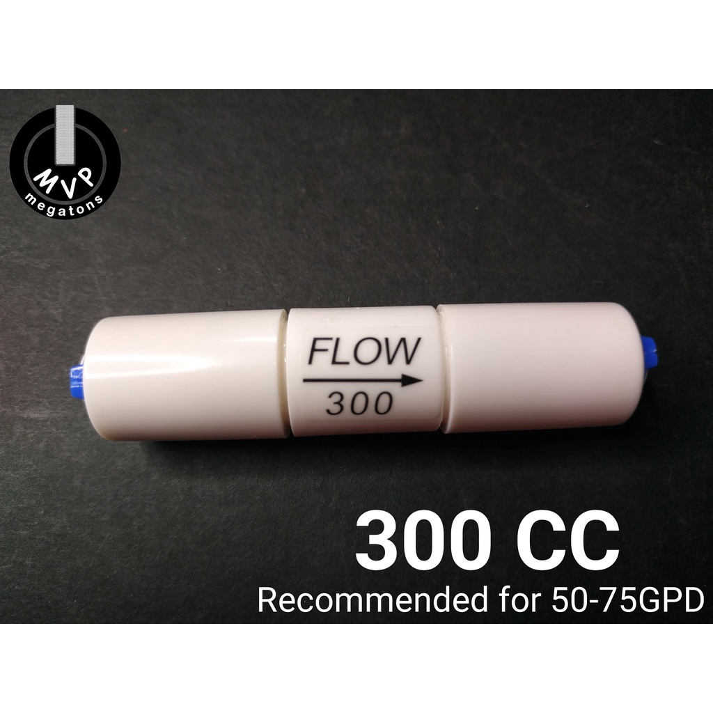 Flow Restrictor Reverse Osmosis Waste Water Regulator 1/4 OD 300cc ...