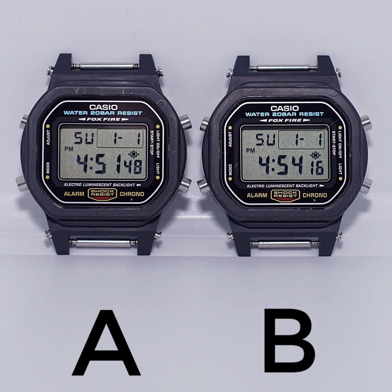 Casio G-Shock DW-5600 series watch engine/hardcase/glass/buttons set ...