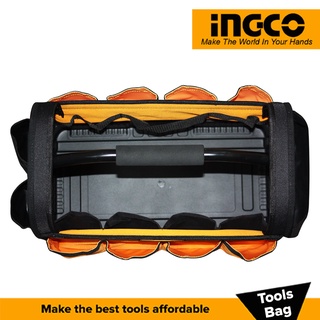 INGCO 16'' Tools Tool Bag Baggage Storage Box Polyester HTBGL02 ...