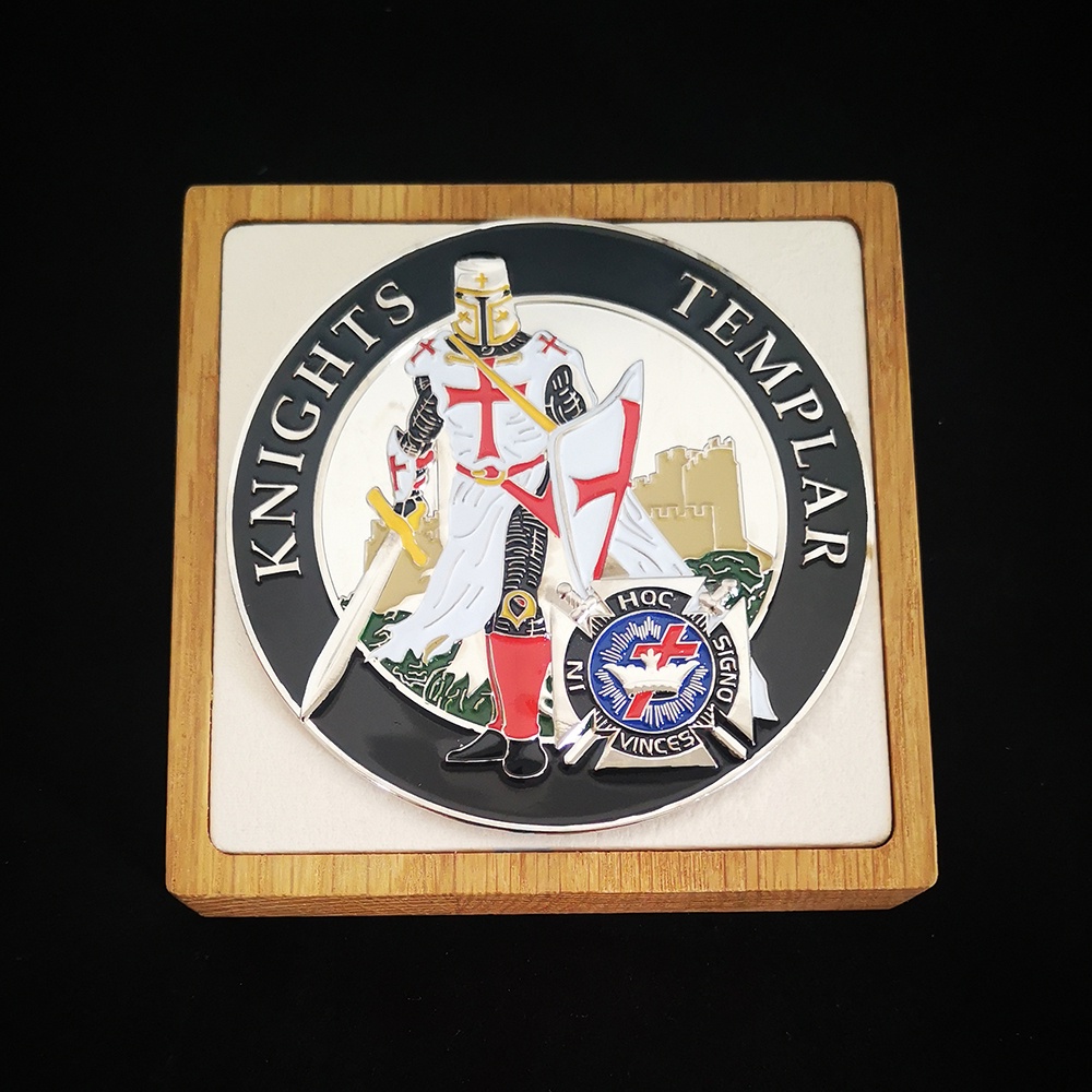 Masonic Car Emblem Badge KNIGHTS TEMPLAR Freemason Car Styling Body ...