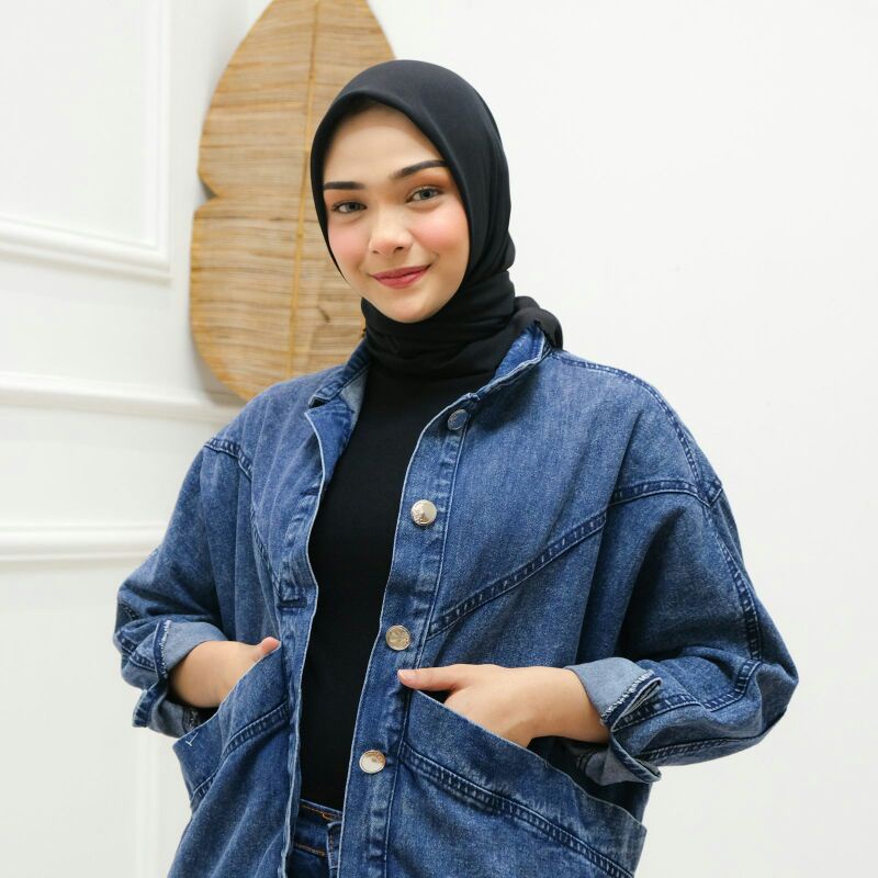 BATWING JEANS JACKET | Shopee Philippines