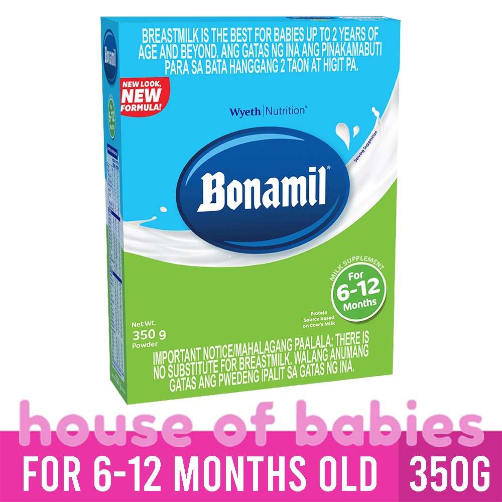 BONNA for 6-12 Months Old 350g Milk Supplement (formerly BONAMIL ...
