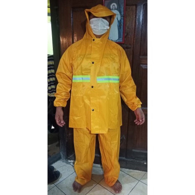 Titanium Raincoat Rubberized Makapal Kapote Popular Waterproof Raincoat ...