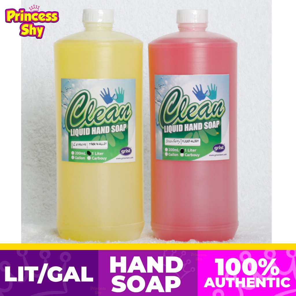 Clean Liquid Hand Soap Liter / Gallon | Shopee Philippines