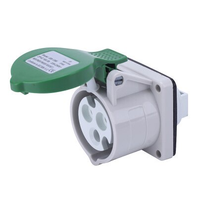 Waterproof aviation industry plug and socket 3-core 16A stage lighting ...