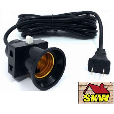 Bulb Extention Wire with 2 Gang ON/OFF Switch Thick Wire With BPS 5M ...