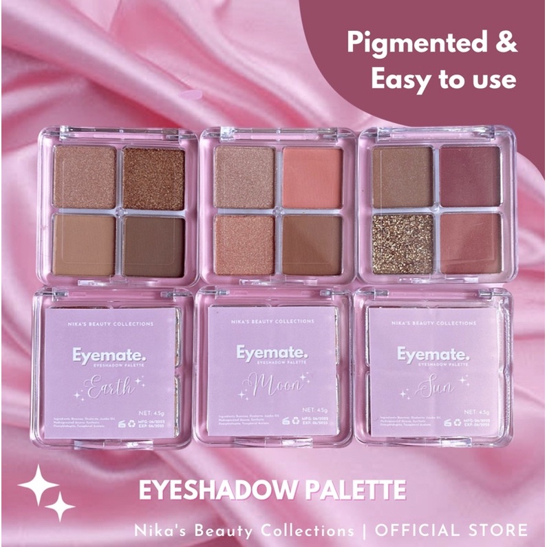 NBC EYEMATE Eyeshadow Palette | Shopee Philippines