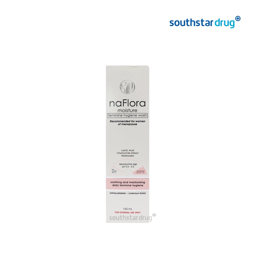 Naflora Moisture Feminine Hygiene Wash 150 ml | Shopee Philippines