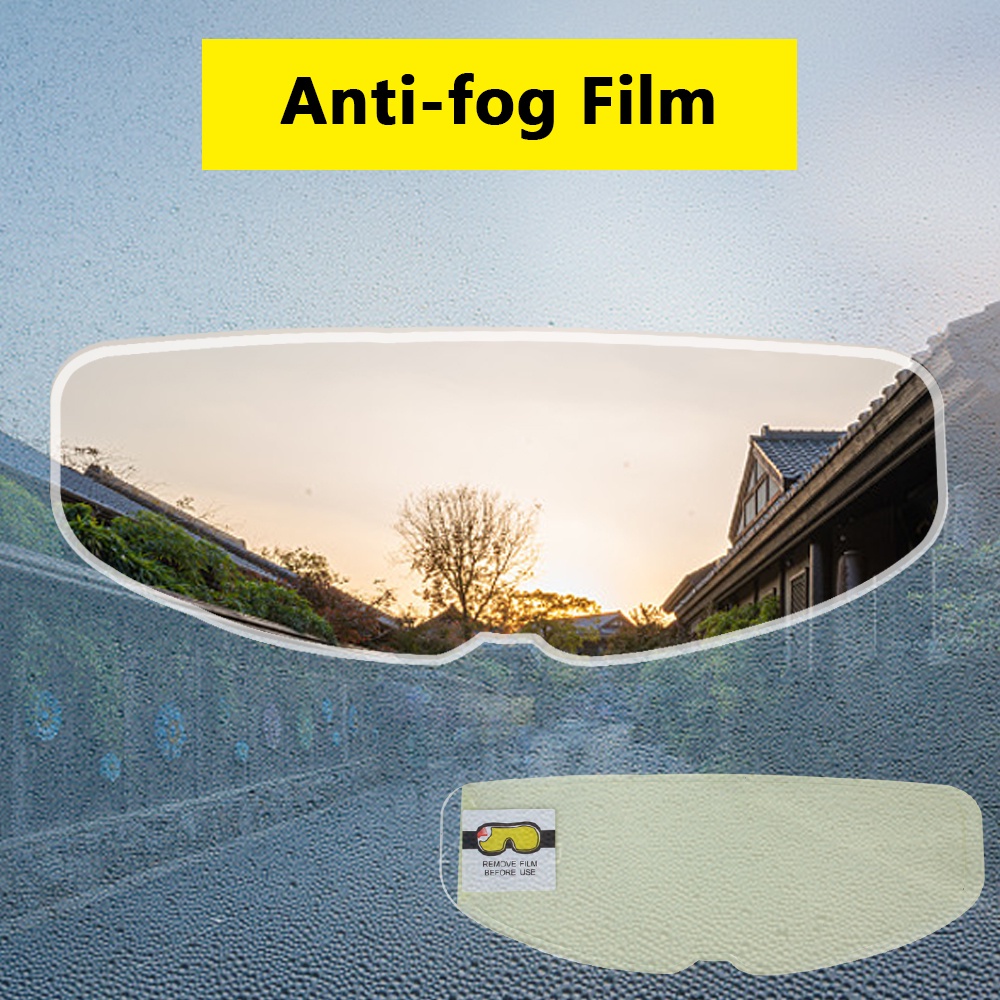 Anti Fog Film Motorcycle Accessories Motorcycle Helmet Clear Sticker ...