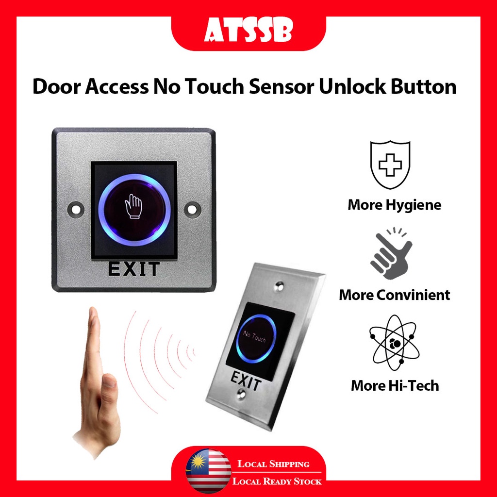 ATSSB Door Infrared Sensor Switch No Touch Contactless Door Release ... ATSSB Door Infrared Sensor Switch No Touch Contactless Door Release ...