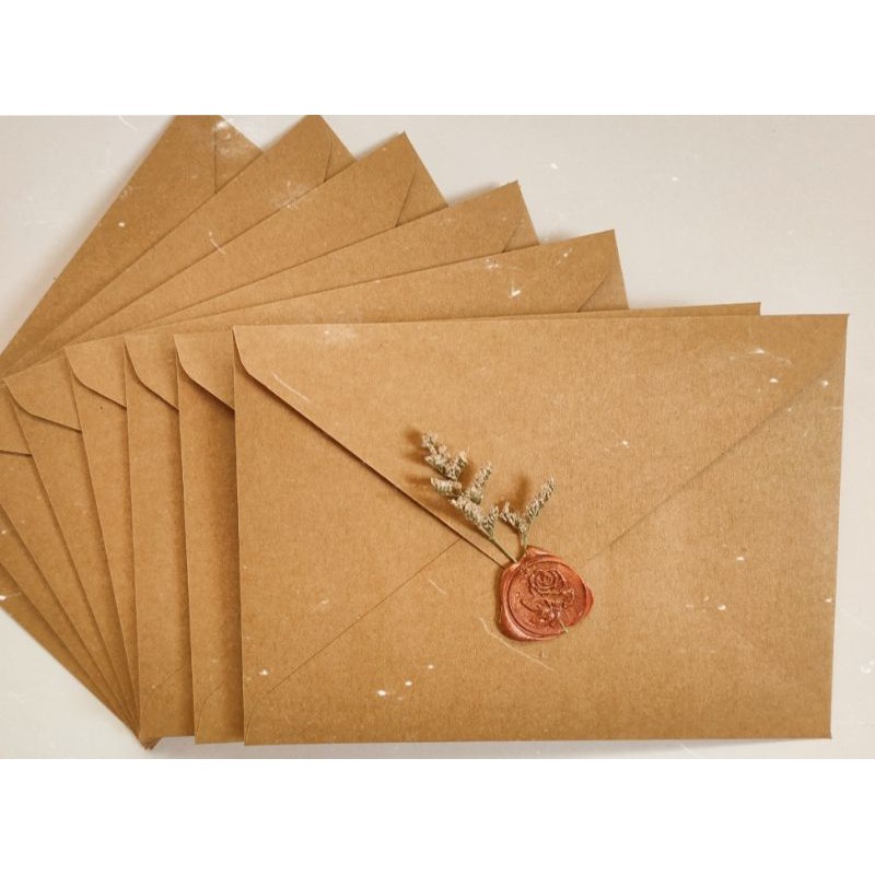 High Quality Kraft Envelope (good for rustic theme event invitations ...