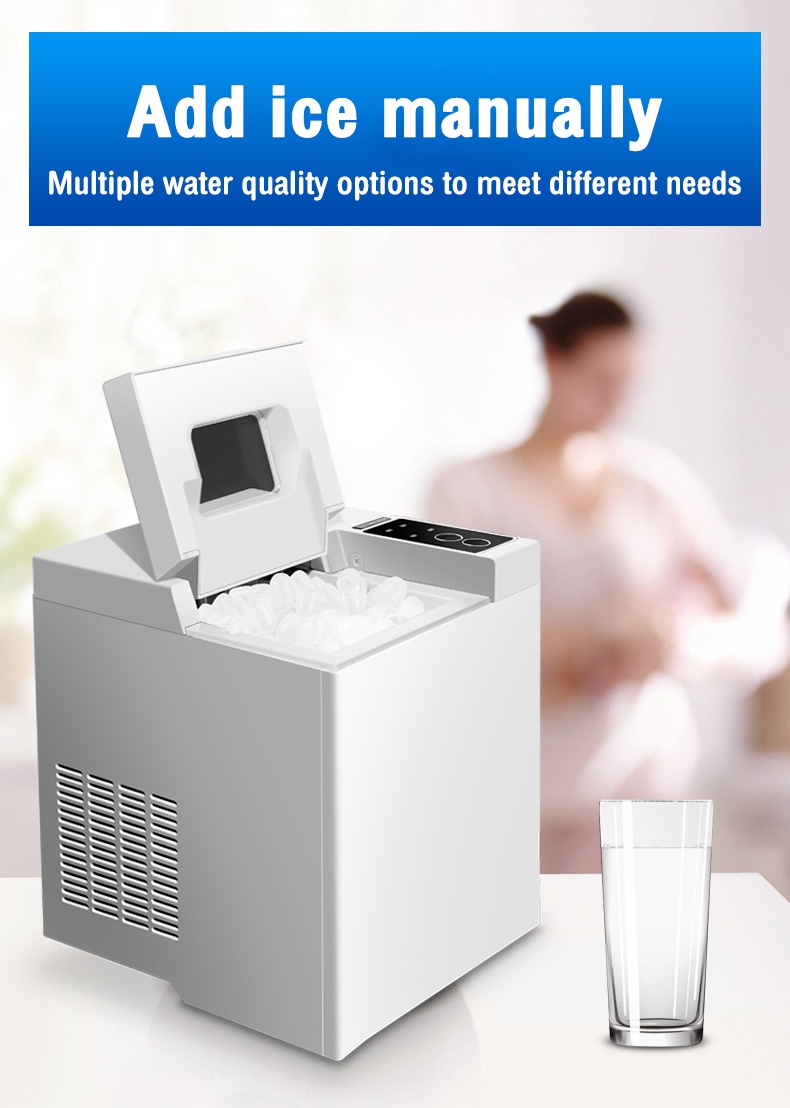 HAILANG Automatic Ice Maker Machine Fast Portable Household Intelligent ...
