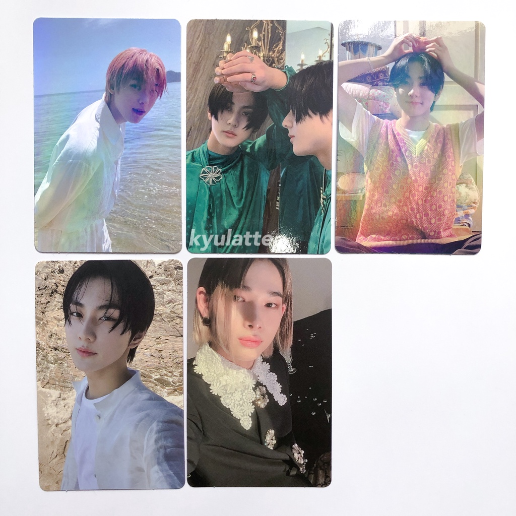 Enhypen dimension dilemma album photocard pc jungwon sunoo niki holo hologram scylla chary ...