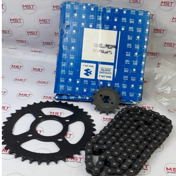 Chain & Sprocket Kit Rouser 180 Bajaj Genuine Parts 36DK0036 (D ...