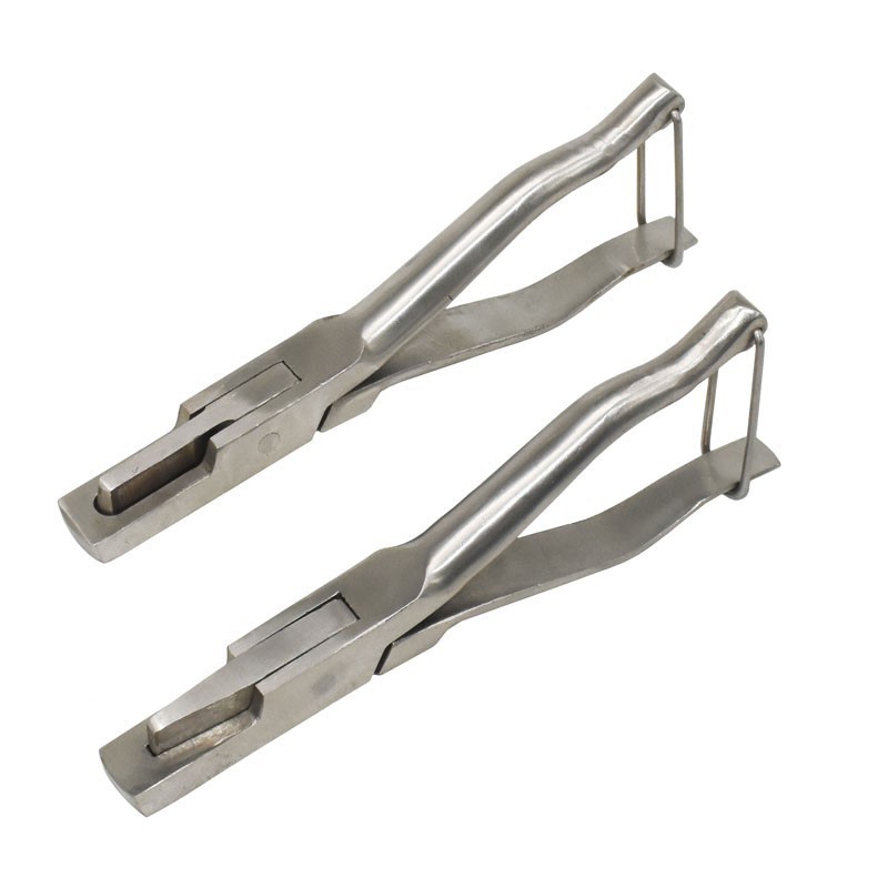 High Quality Stainless Piglet Ear Notcher U/V Shaped Ear Tong Plier ...