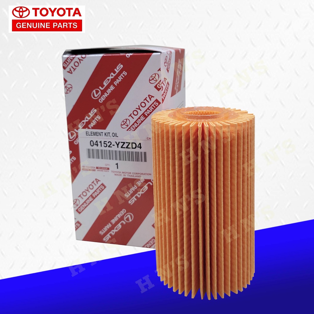 TOYOTA Genuine Parts Oil Filter 04152-YZZD4 for Toyota Landcruiser ...