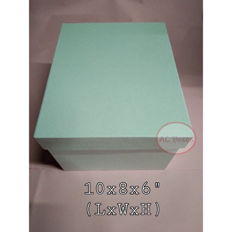 Rectangle box,hard box | 10x8x6 inches | Shopee Philippines