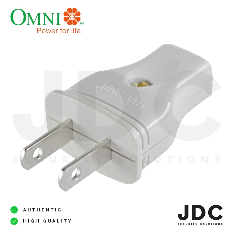 Omni WRP-002 Regular Plug 10A 250V | Shopee Philippines