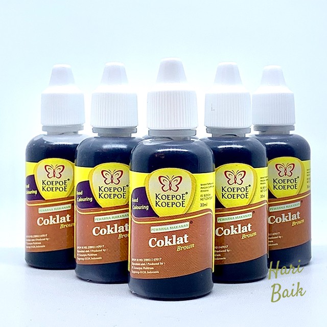 Koepoe Koepoe Food Coloring / Chocolate Liquid Paste 30ml | Shopee ...