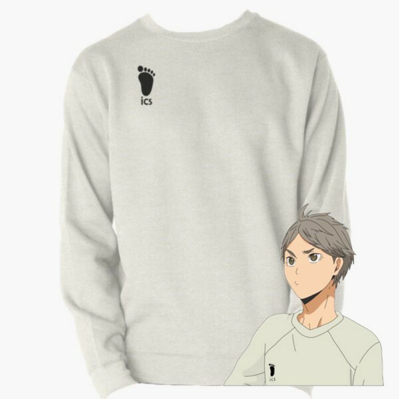 Basic Haikyuu Anime Sweater!! Ics logo Right cosplay haikyuu | Shopee ...