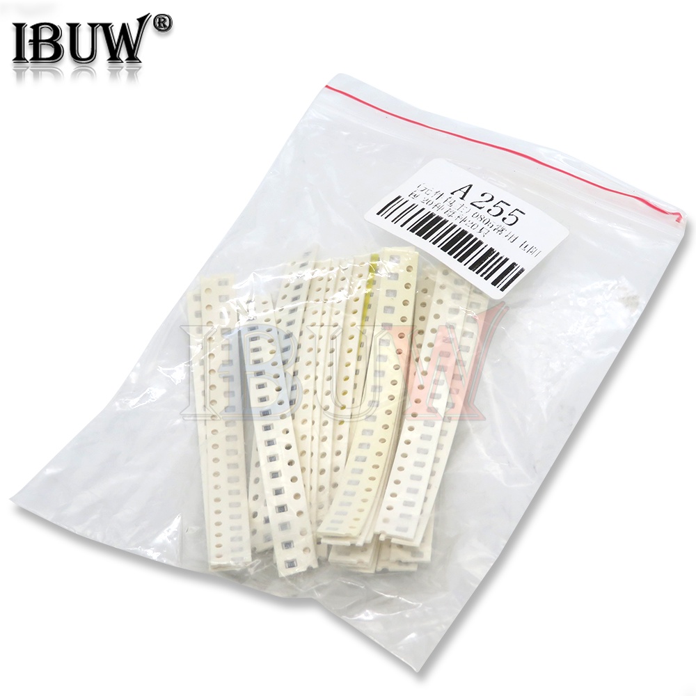 20Value 0805 5% SMD Resistor Kit 1/8W (10 ohm~1M ohm) component diy ...