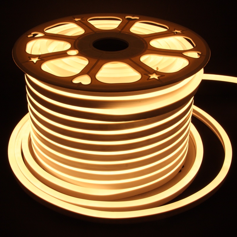 3M/5M/10M/15M/20M Neon LED Strip Light Free EU PLUG 8*16mm Waterproof ...