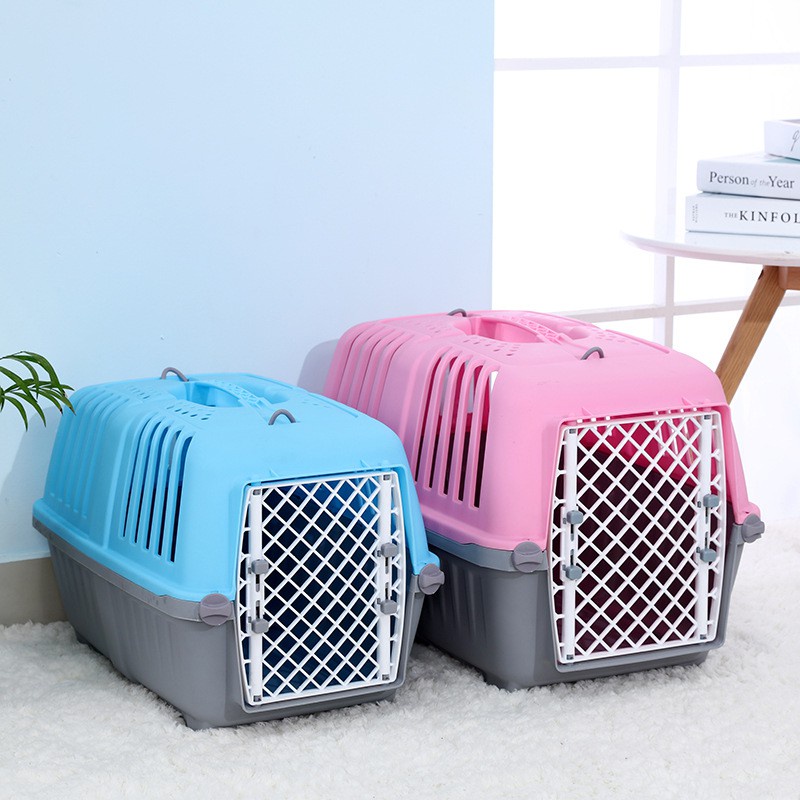 Large out Pet Flight Case Dog Cat CageTransport Check-in Suitcase ...