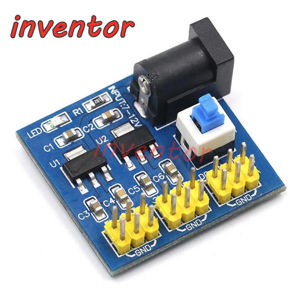 ((1/5PCS) DC-DC 3.3V 5V 12V Multiple Output Voltage Conversion Module ...