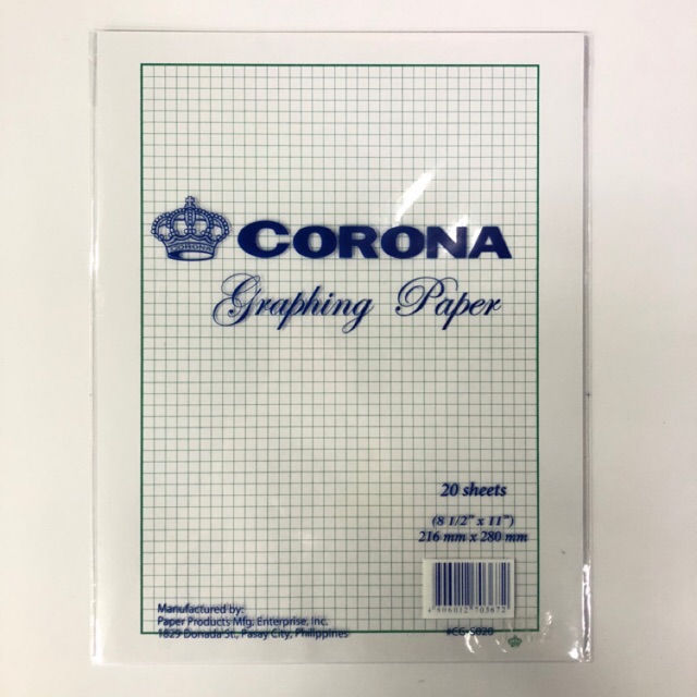 Corona Graphing Paper | Shopee Philippines