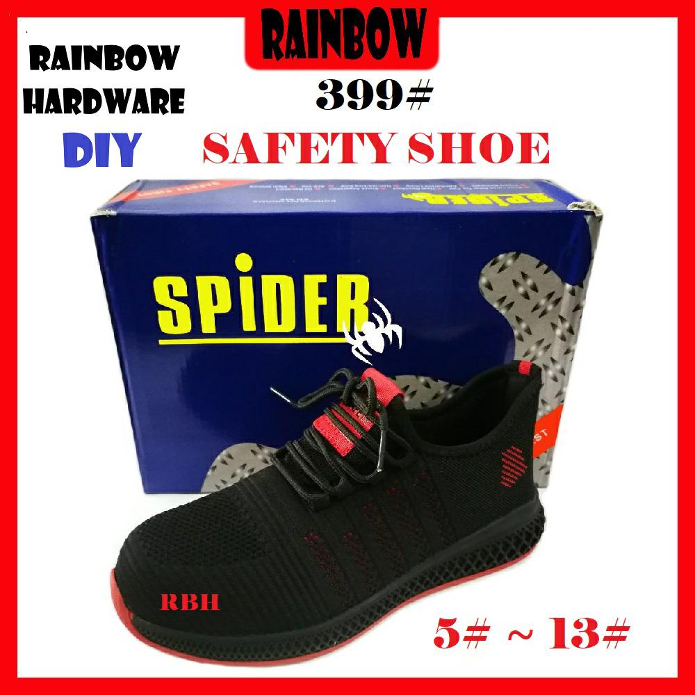 SPIDER SAFETY SHOES STEEL TOE CAP MID SOLE LOW CUT SPORT SAFETY SHOES ...